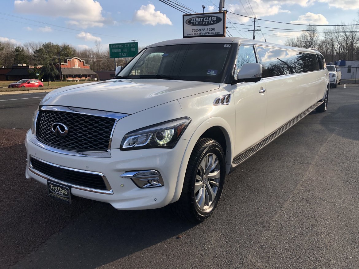 Used 2016 Infiniti QX80 Limousine for sale #WS-14312 | We Sell Limos