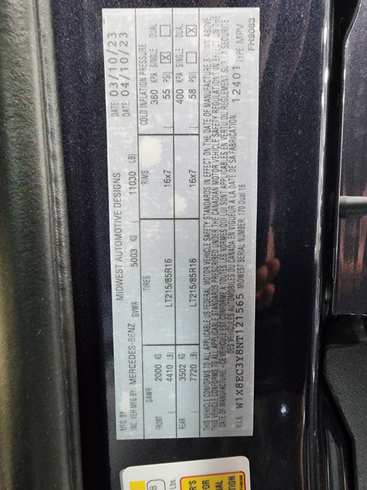 New 2024 Mercedes-Benz Sprinter 3500XD Luxe D6 for sale #WS-16460 | We ...